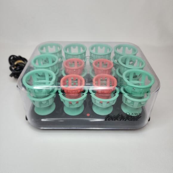 clairol | Accessories | Clairol Lock N Roll Hot Hair Rollers Curlers ...